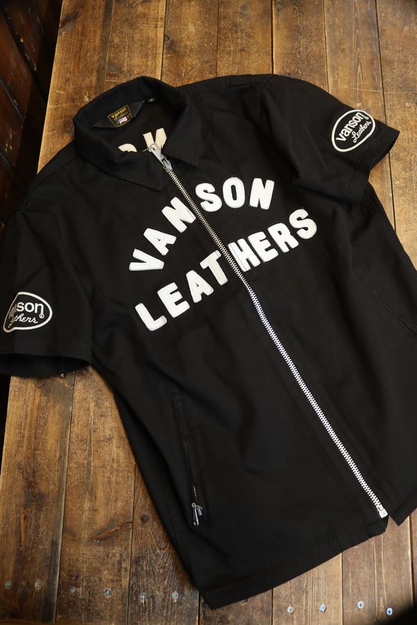 VANSON 50周年記念Zipアップシャツ入荷^^ : バイクウェアとアメカジ ショップHistory