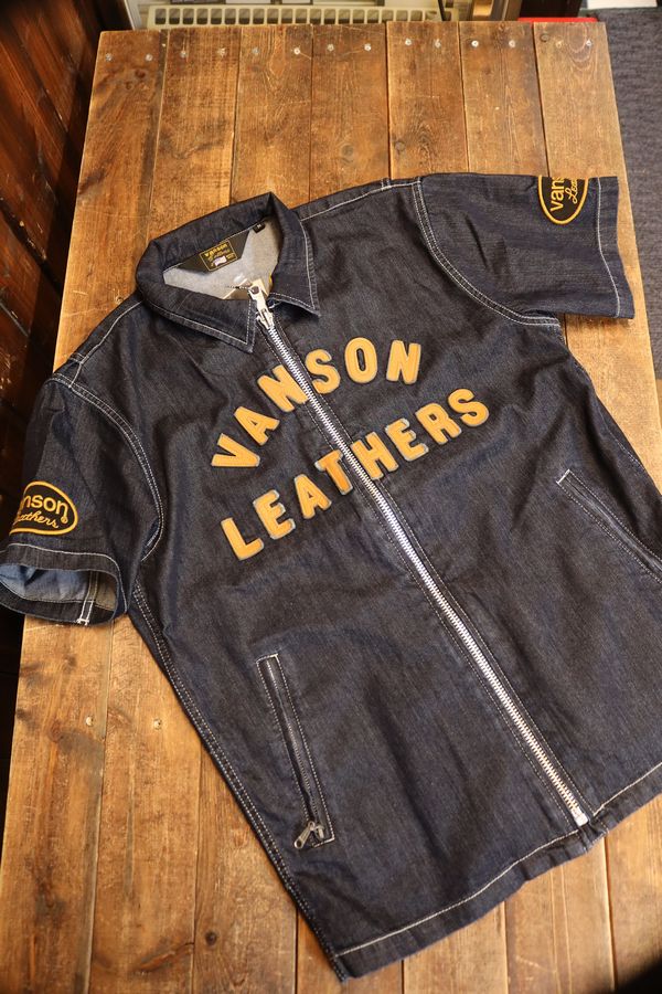 VANSON 50周年記念Zipアップシャツ入荷^^ : バイクウェアとアメカジ ショップHistory