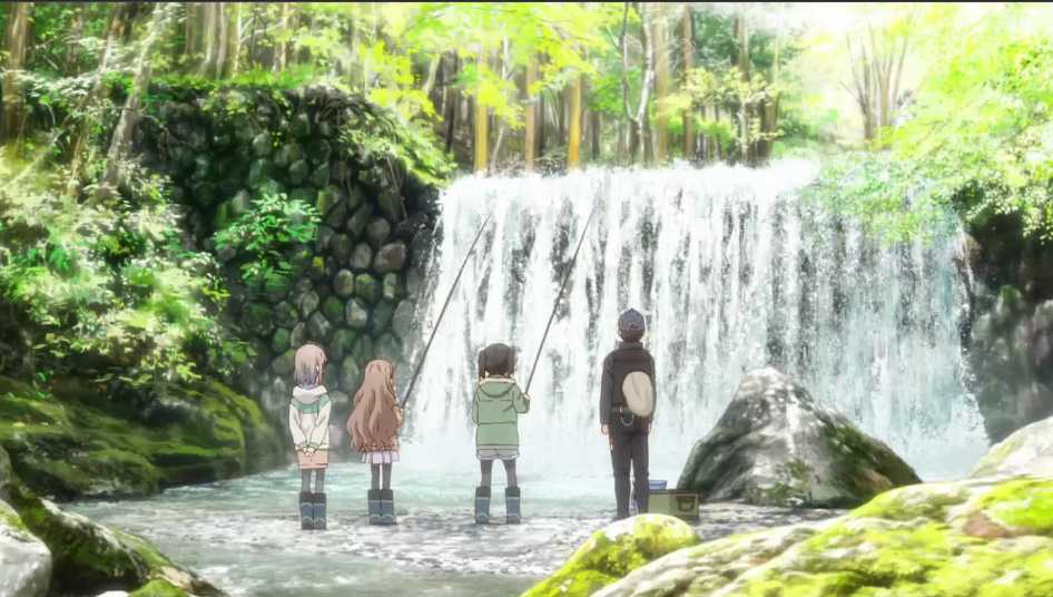 Fate雑記(士凛特化)＋あるふぁ : 【秋アニメ感想スレ】ヤマノススメ-Next Summit-第9話感想 渓流釣り回＆鎌倉ハイキング回。ここなちゃん、マジ人魚！ ひなたママ、マジ美人！