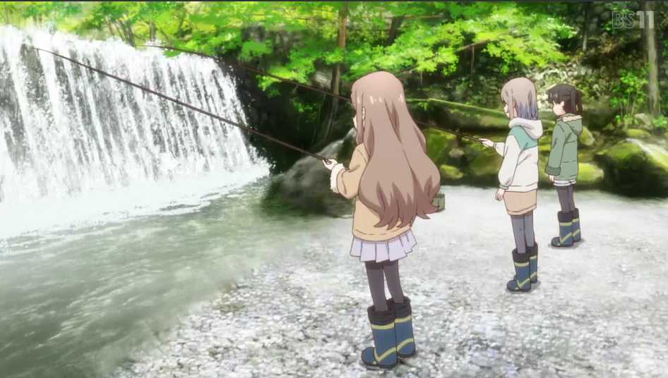 Fate雑記(士凛特化)＋あるふぁ : 【秋アニメ感想スレ】ヤマノススメ-Next Summit-第9話感想 渓流釣り回＆鎌倉ハイキング回。ここなちゃん、マジ人魚！ ひなたママ、マジ美人！