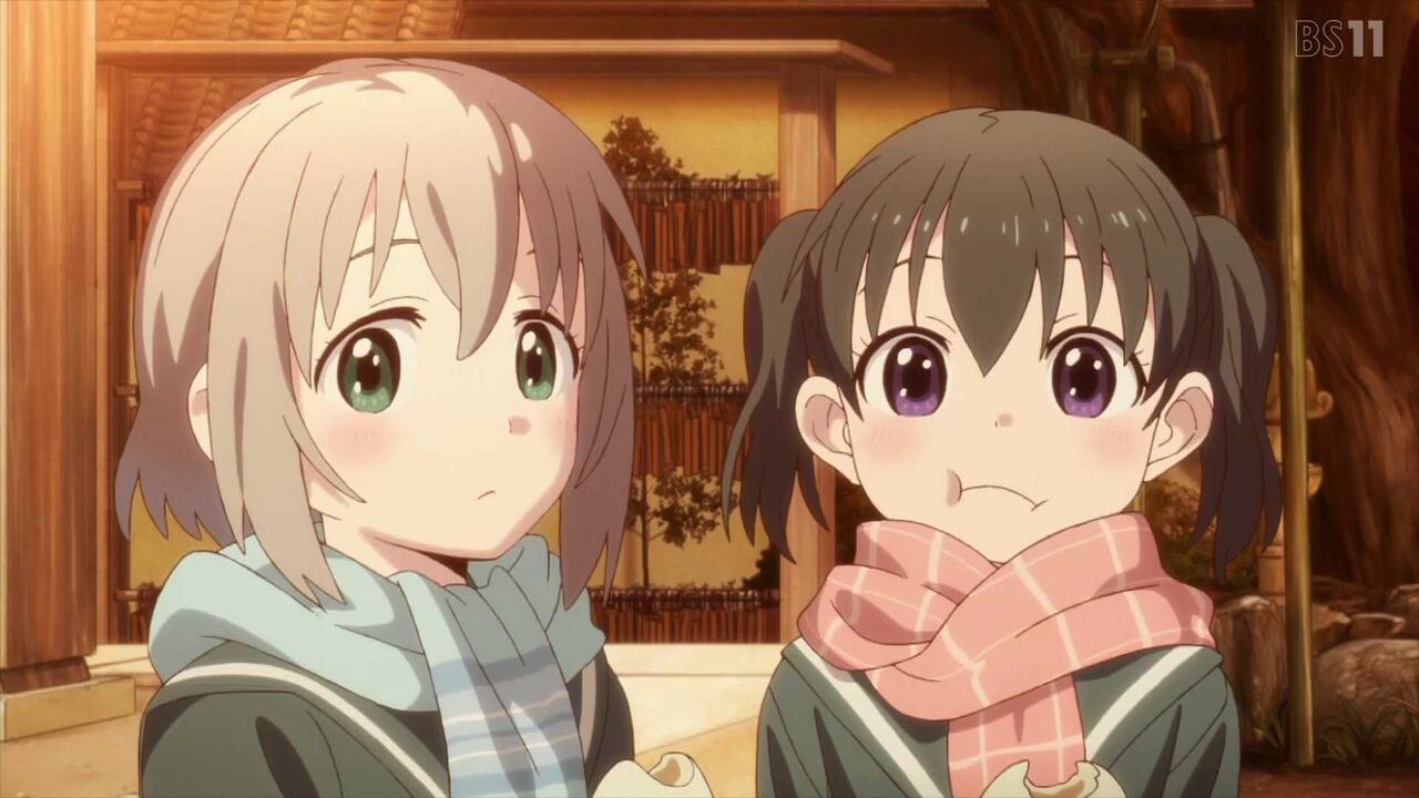 Fate雑記(士凛特化)＋あるふぁ : 【秋アニメ感想スレ】ヤマノススメ-Next Summit-第7話感想 初日の出登山とクラスメイトとの登山の二本立て。Bパートの一部謎作画は一体・・・？