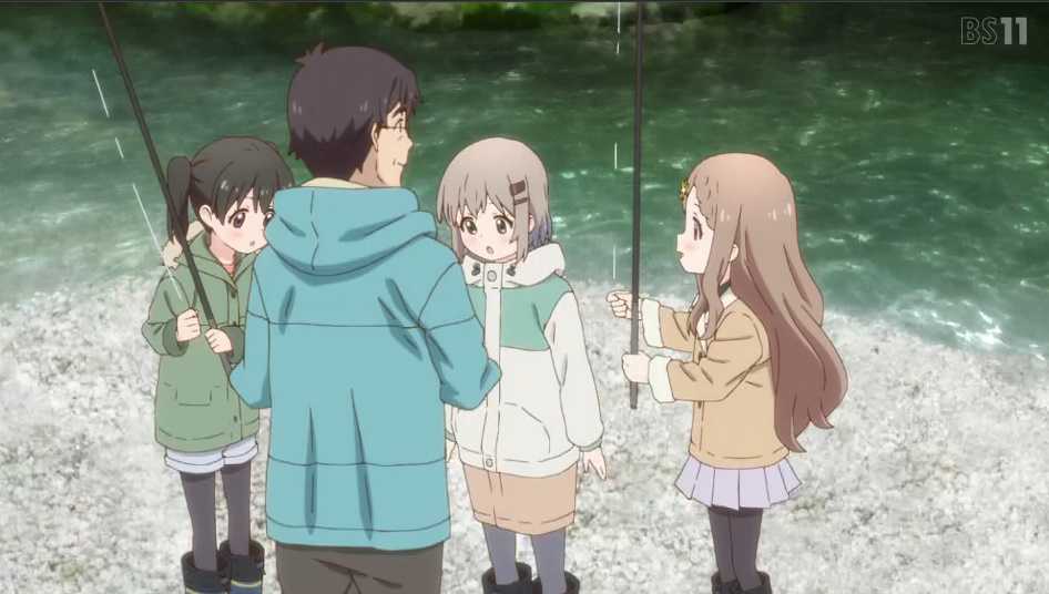 Fate雑記(士凛特化)＋あるふぁ : 【秋アニメ感想スレ】ヤマノススメ-Next Summit-第9話感想 渓流釣り回＆鎌倉ハイキング回。ここなちゃん、マジ人魚！ ひなたママ、マジ美人！