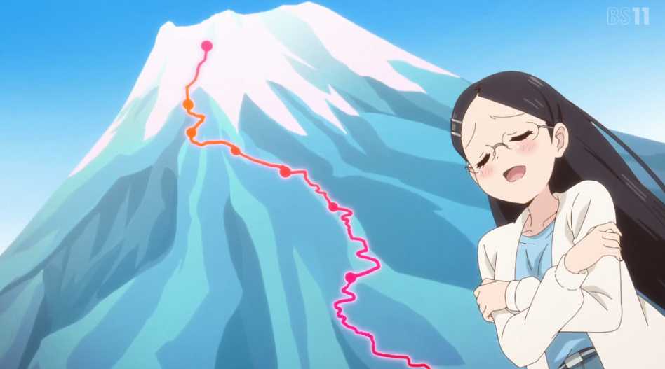 Fate雑記(士凛特化)＋あるふぁ : 【秋アニメ感想スレ】ヤマノススメ-Next Summit-第11話感想 あおいちゃん、緊張の中、一年越しの富士登山再チャレンジ！