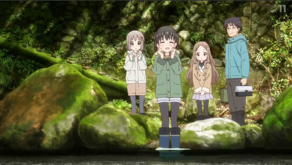 Fate雑記(士凛特化)＋あるふぁ : 【秋アニメ感想スレ】ヤマノススメ-Next Summit-第9話感想 渓流釣り回＆鎌倉ハイキング回。ここなちゃん、マジ人魚！ ひなたママ、マジ美人！