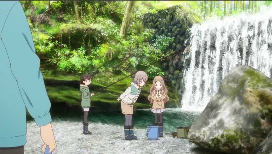 Fate雑記(士凛特化)＋あるふぁ : 【秋アニメ感想スレ】ヤマノススメ-Next Summit-第9話感想 渓流釣り回＆鎌倉ハイキング回。ここなちゃん、マジ人魚！ ひなたママ、マジ美人！