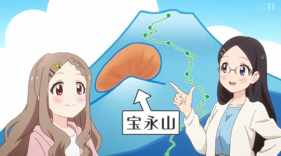 Fate雑記(士凛特化)＋あるふぁ : 【秋アニメ感想スレ】ヤマノススメ-Next Summit-第11話感想 あおいちゃん、緊張の中、一年越しの富士登山再チャレンジ！