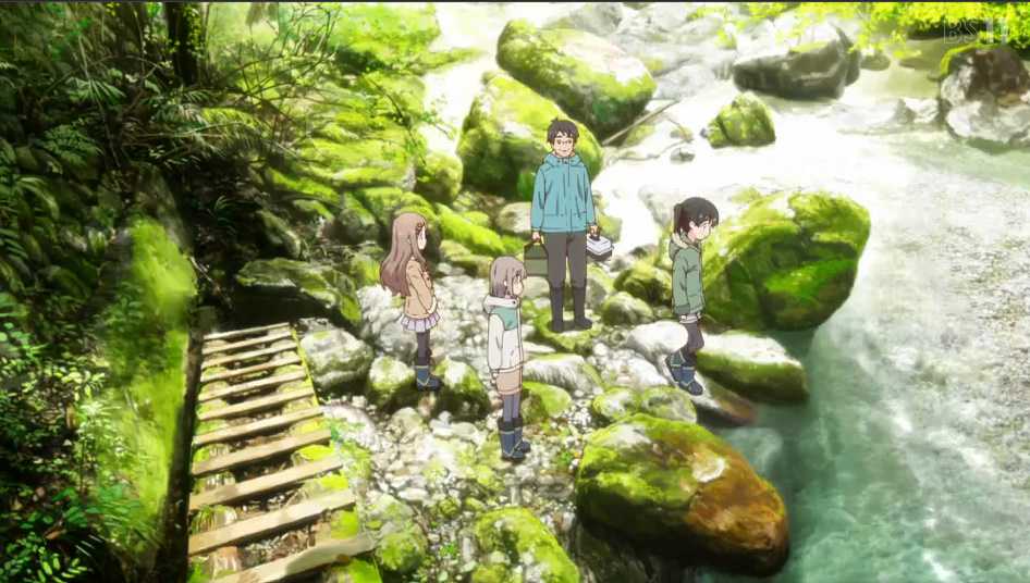 Fate雑記(士凛特化)＋あるふぁ : 【秋アニメ感想スレ】ヤマノススメ-Next Summit-第9話感想 渓流釣り回＆鎌倉ハイキング回。ここなちゃん、マジ人魚！ ひなたママ、マジ美人！