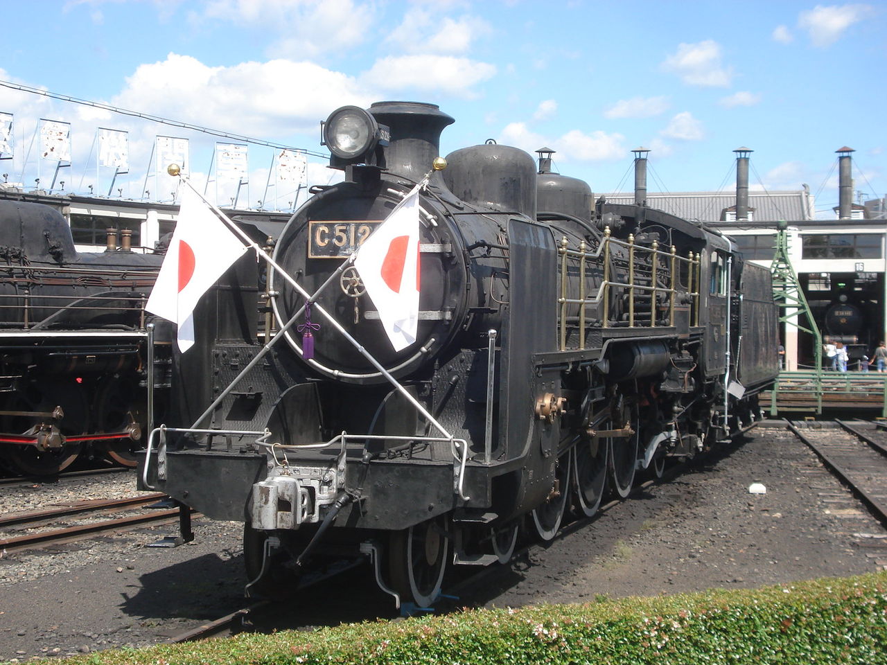 お召し機 庫外展示 ＠梅小路蒸気機関車館 : きぬの鉄道・バスブログ