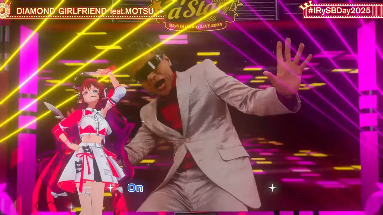 【ホロライブ】IRyS生誕ライブ、RAP DOGGOと実写MOTSUさん登場！！！ : ホロちゃんねる