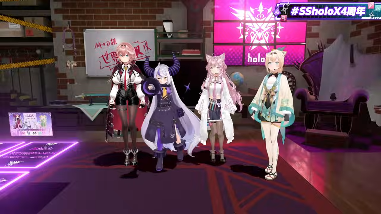 【ホロライブ】秘密結社holoX、1stユニットアルバム＆現地ライブ決定！！！ : ホロちゃんねる