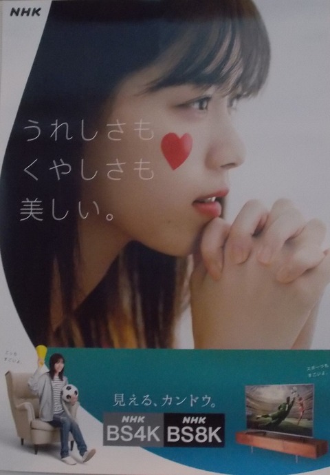 NHK BS4K BS8Kポスター : 原真祐美 近代美術館