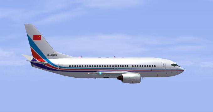 リペイン図鑑(Finale Ver.) : PLAAF B737-700 B-4025