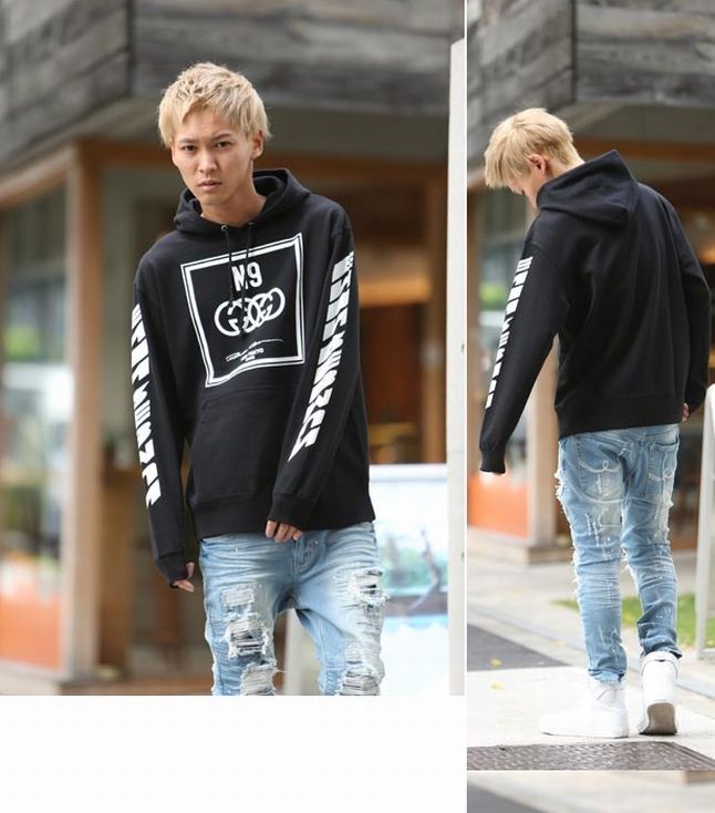 BLACK FLAMEスタジャン&BIGニット&プルパーカー&LS TEE& BLACK FLAMEスタジャン&BIGニット&プルパーカー&LS TEE&