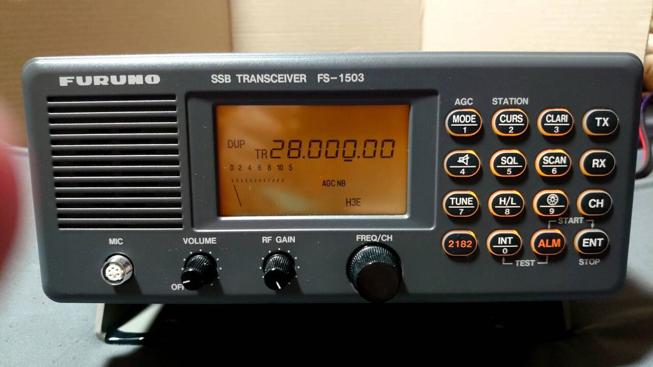 FURUNO MF/HF SSB無線機 FS-1503 : 漁業無線 CB HAM CAR 趣味 etc...blog