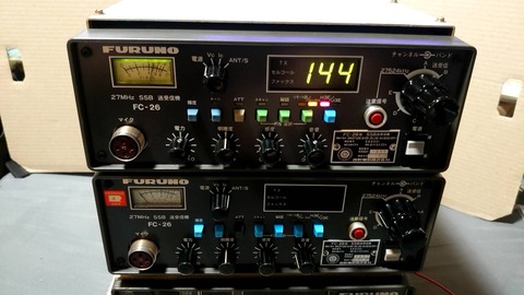 FURUNO RV-27S受信機 FURUNO FC-26 SSB送受信機 : 漁業無線 CB HAM CAR 趣味 etc...blog