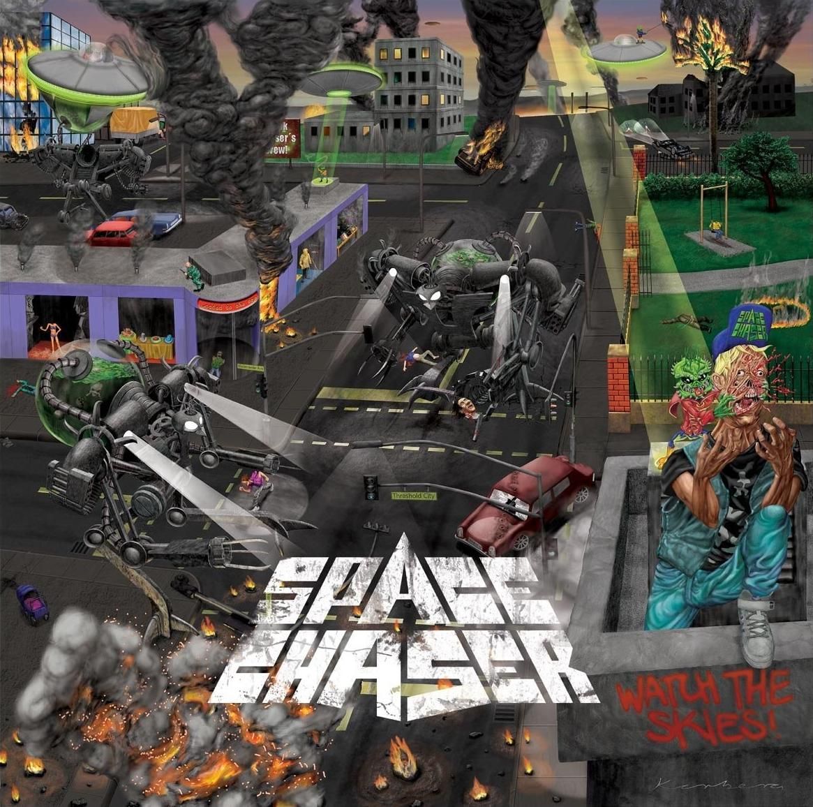 あさってからでもいいかな… : SPACE CHASER / Watch The Skies (2014)