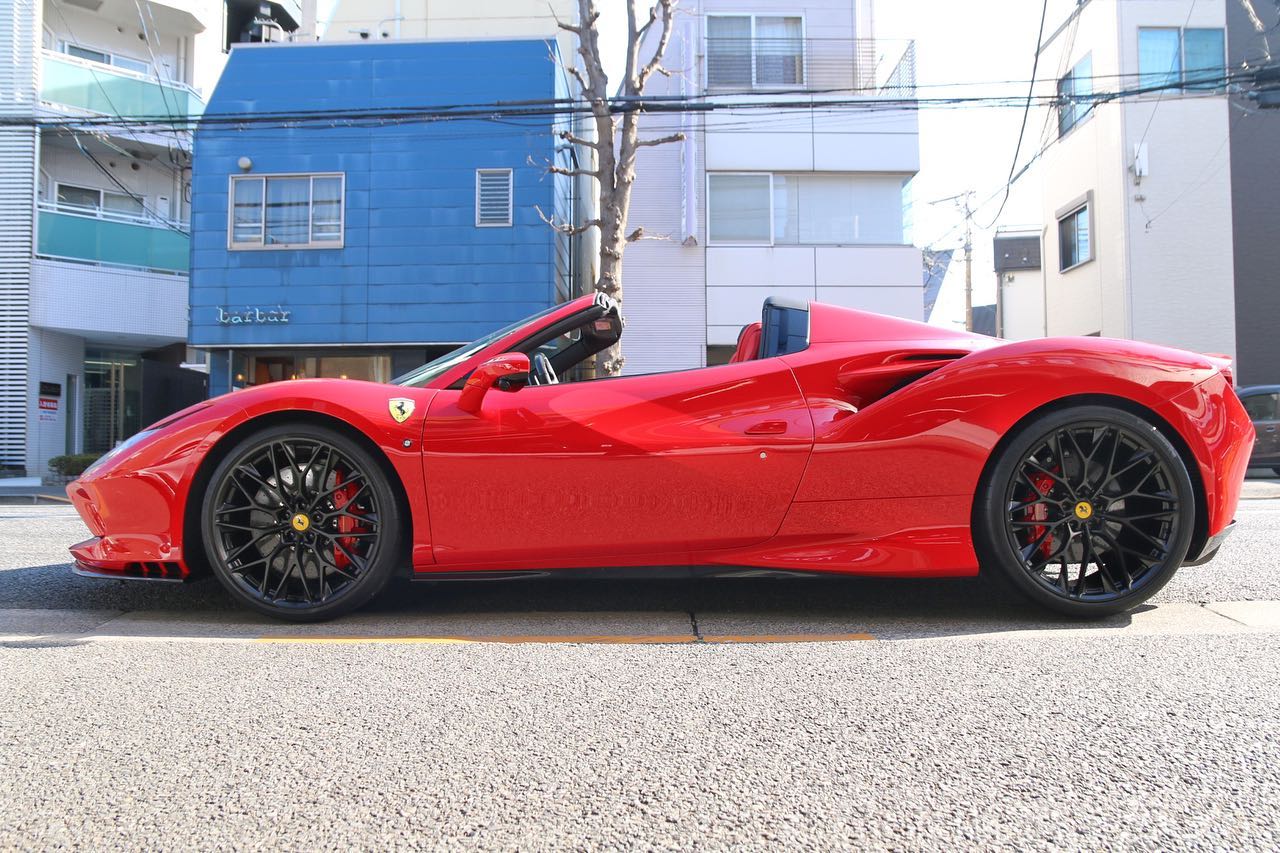 hre_japanのblog:Ferrari F8 Spider on P200 マッチングPHOTO!