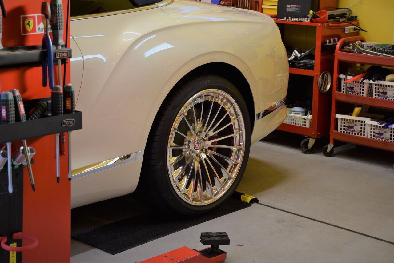 hre_japanのblog:Bentey Continental GTC S209HマッチングPHOTO