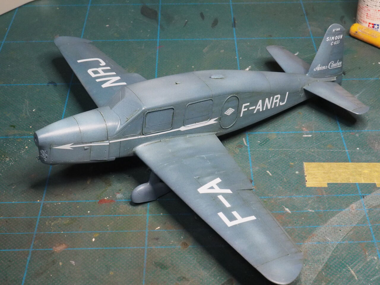 作る DORA WINGS Caudron C.631-33Simoun 1/48「その6 完成」 : 299の模型factory