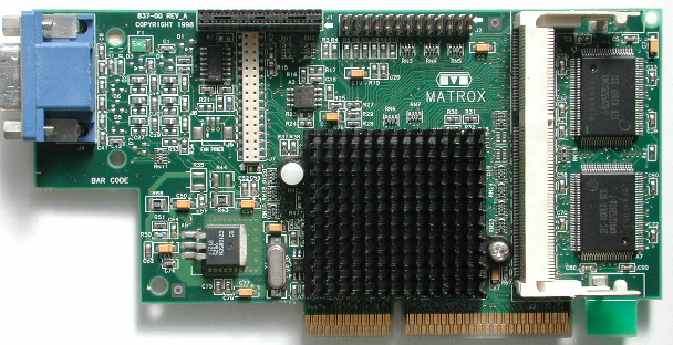 HSDL.blog.jp : 黄昏のビデオカード③ Matrox G200