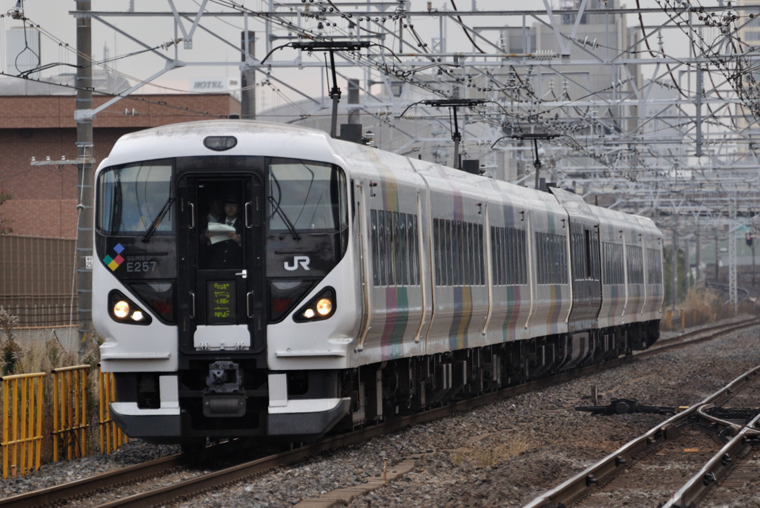 クロフネ航海手帳 : E257系+E655-1組み込み試運転