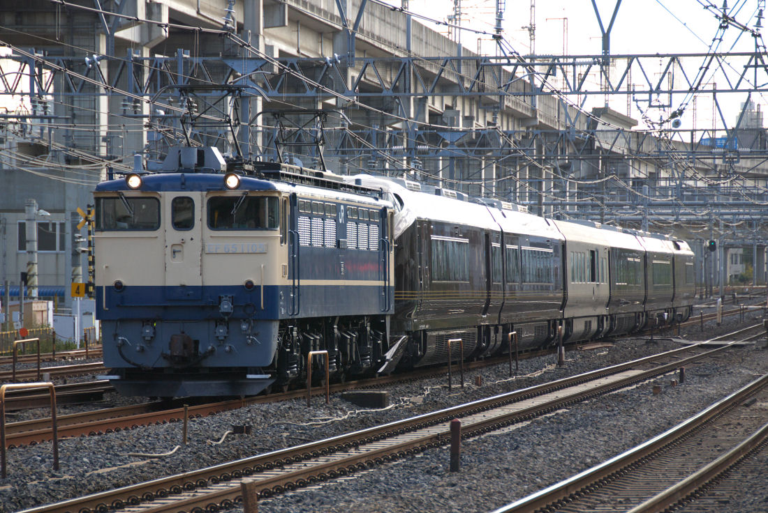クロフネ航海手帳 : EF65-1105号機+E655系試運転