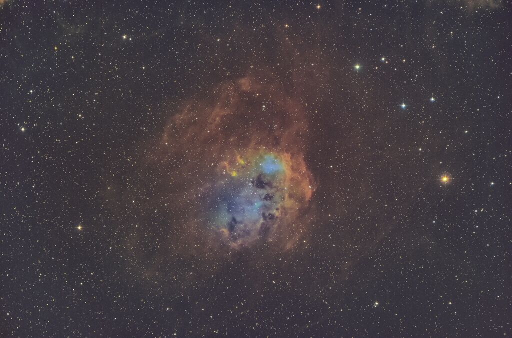 IC410 SAO Color composite : 宅撮り天体写真のブログ