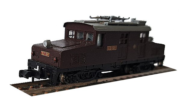 凸形ED101電気機関車から : 鉄道模型おもちゃ倶楽部