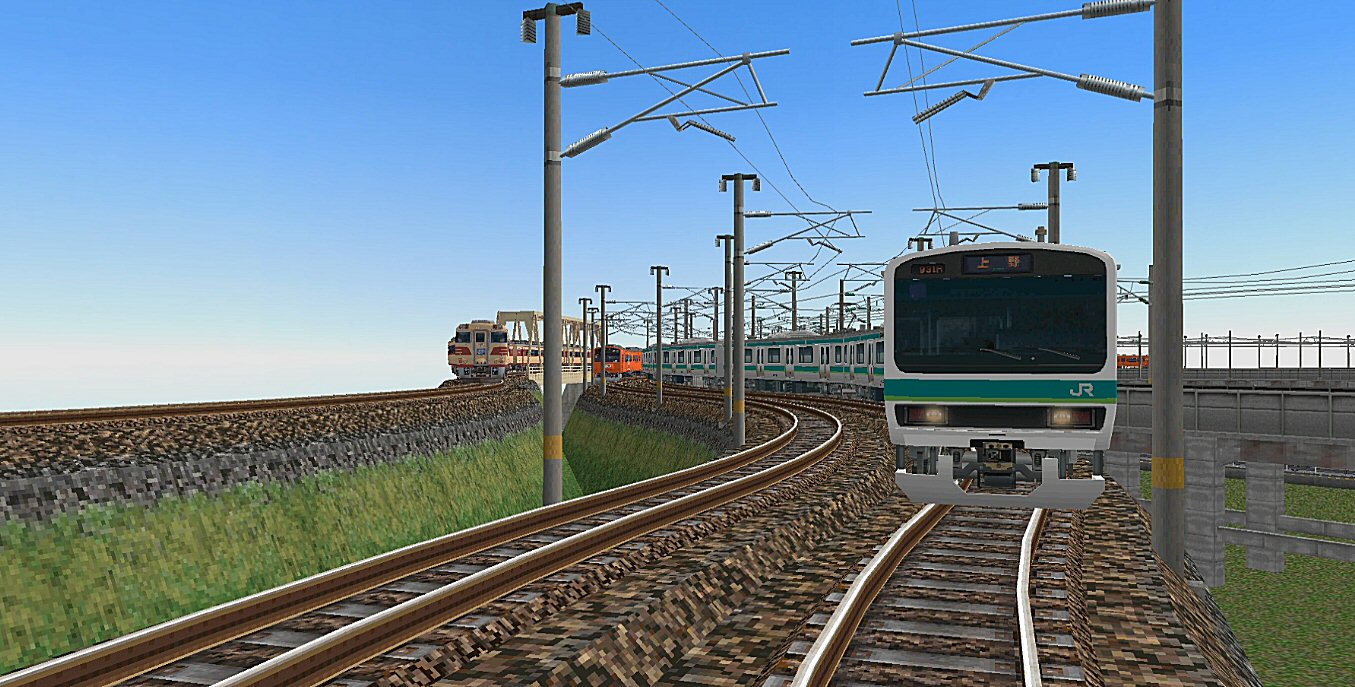 新VRM3★井戸端会議 : 通勤高架線のE231系 常磐線エメラルド帯から