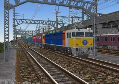 新VRM3★井戸端会議 : KATOレイアウトからEF8189牽引コンテナ