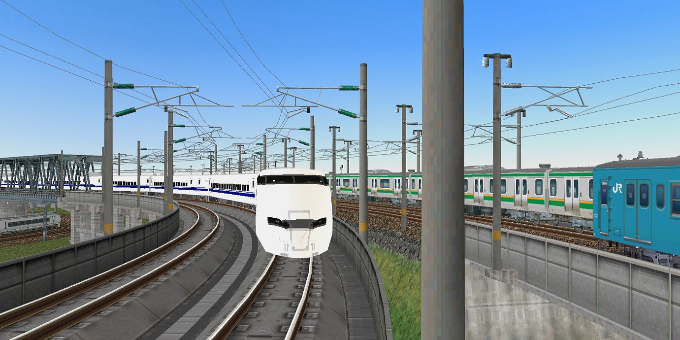 新VRM3★井戸端会議 : 300系3000番のぞみ16両編成VRM2版