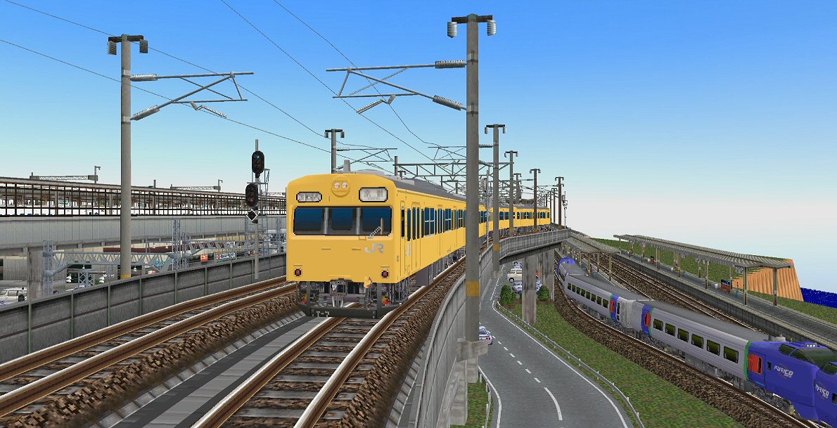 新VRM3★井戸端会議 : 103系JR関西圏低運転台カナリア色