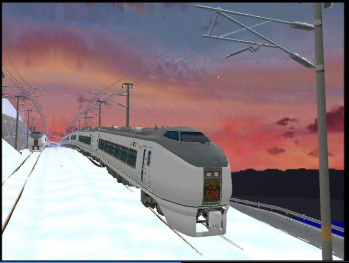 新VRM3★井戸端会議 : 力行シリーズ41 651系スーパーひたち11輌編成