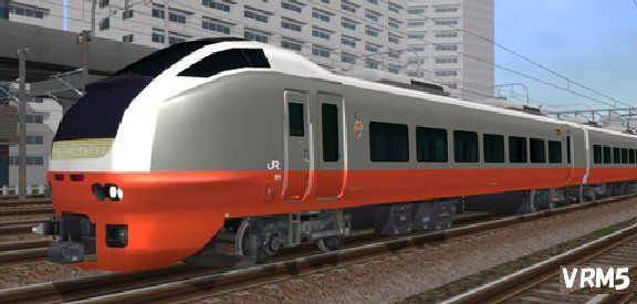 新VRM3★井戸端会議 : 新幹線レイアウト完成64 E653系フレッシュひたちｵﾚﾝｼﾞﾊﾞｰﾓﾝ