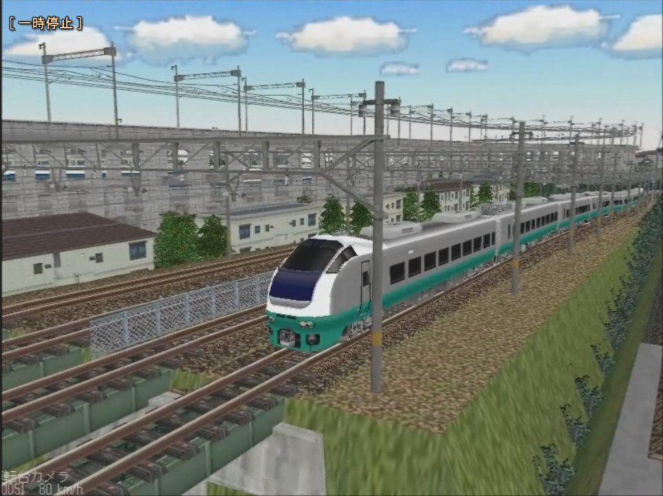 新VRM3★井戸端会議 : 新幹線レイアウト完成65 E653系フレッシュひたちｸﾞﾘｰﾝﾚｲｸ