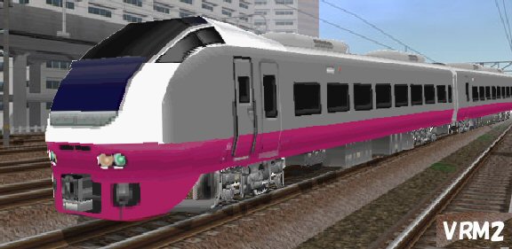 新VRM3★井戸端会議 : 新幹線レイアウト完成67 E653系フレッシュひたちｽｶｰﾚｯﾄﾌﾞﾛｯｻﾑ