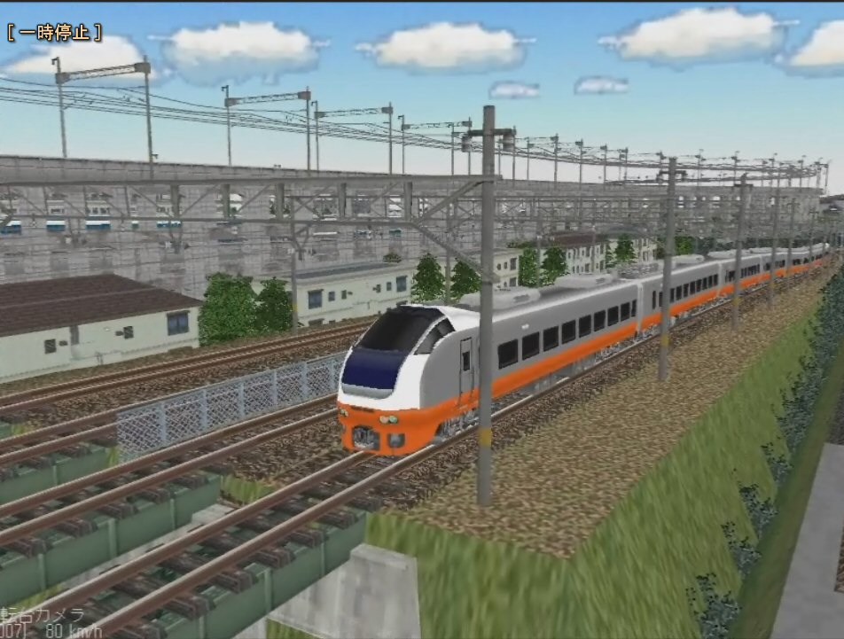 新VRM3★井戸端会議 : 新幹線レイアウト完成64 E653系フレッシュひたちｵﾚﾝｼﾞﾊﾞｰﾓﾝ