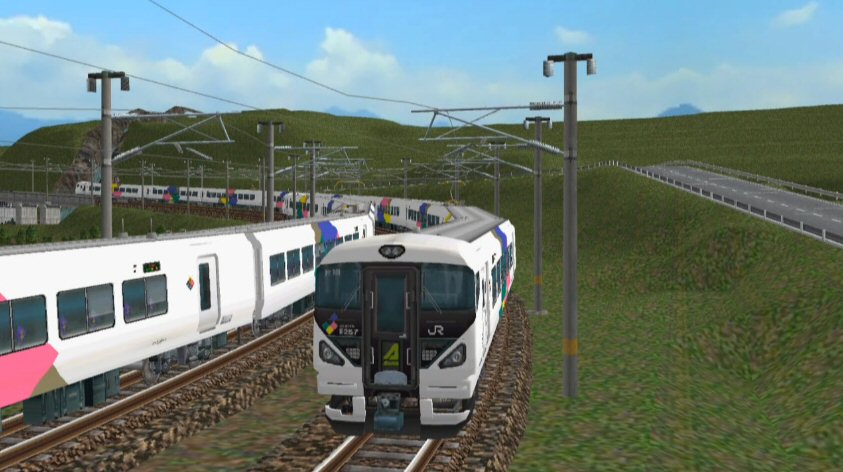 新VRM3★井戸端会議 : E257系あずさ開通扉