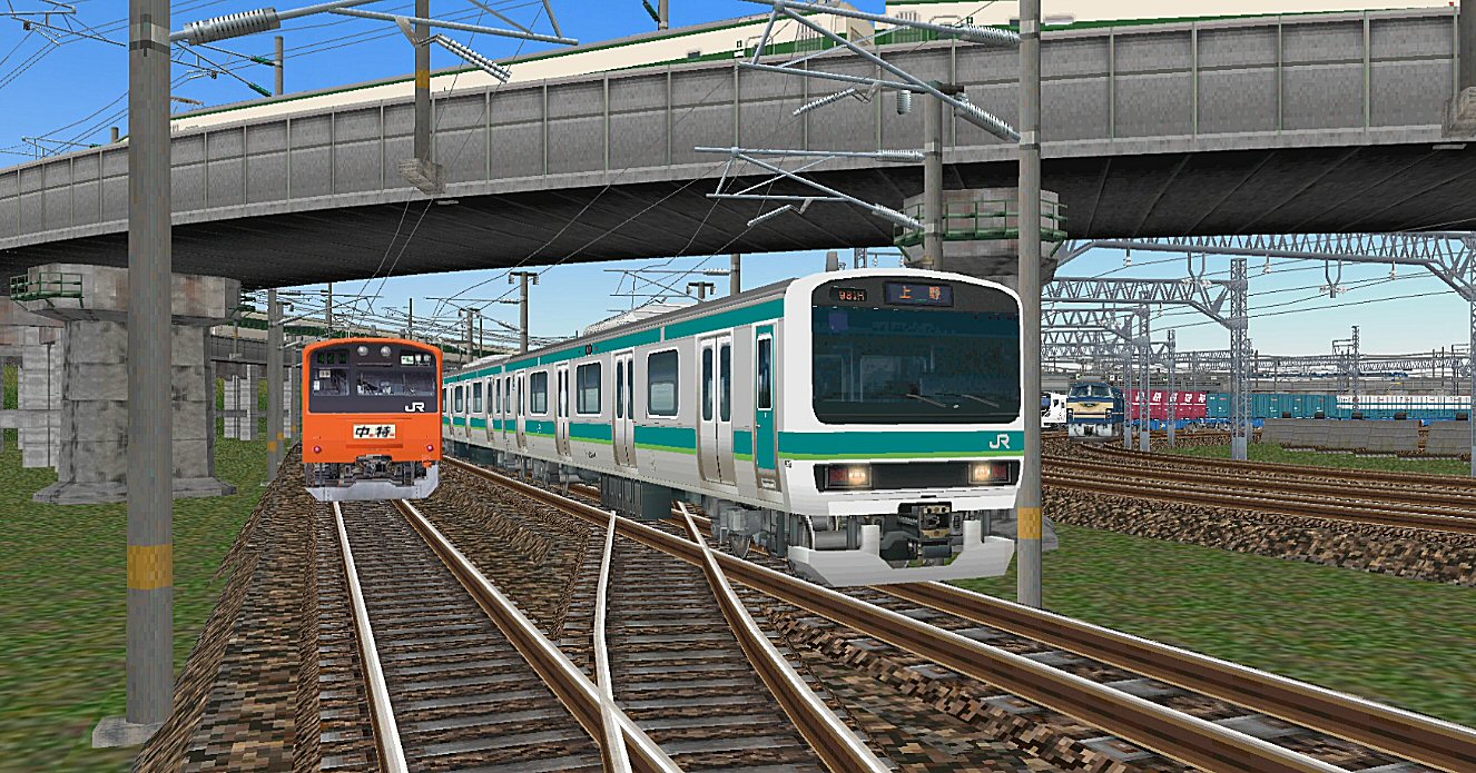 新VRM3★井戸端会議 : 通勤高架線のE231系 常磐線エメラルド帯から