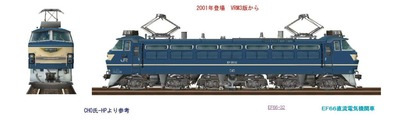 新VRM3★井戸端会議 : EF66直流電気機関車1