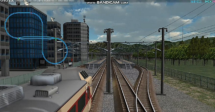 新VRM3★井戸端会議 : VRMNXサンプルレイアウト5-複線自動運転から
