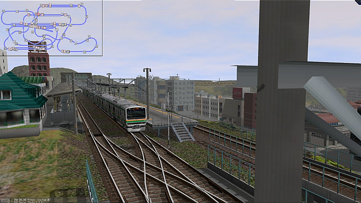 新VRM3★井戸端会議 : E231系近郊電車15両編成の走行動画から