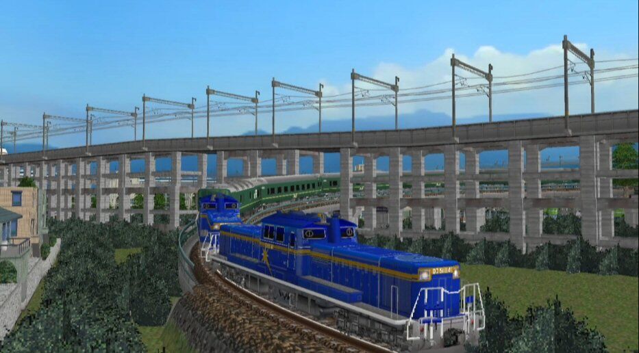 新VRM3★井戸端会議 : DD51北斗星色牽引24系トワイライト編成