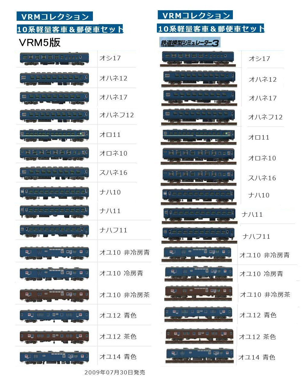新VRM3★井戸端会議 : EF58牽引10系軽量客車,郵便車編成から
