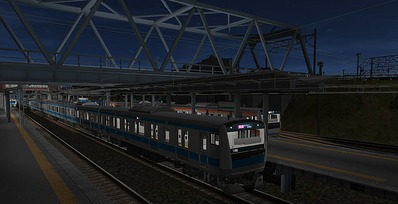 新VRM3★井戸端会議 : C駅最終列車の夜間走行定点カメラから