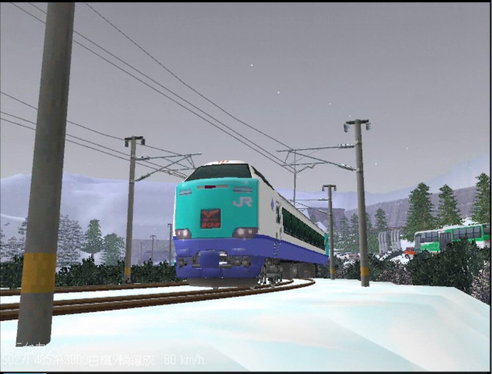 新VRM3★井戸端会議 : 力行シリーズ34 485系3000番はくたか