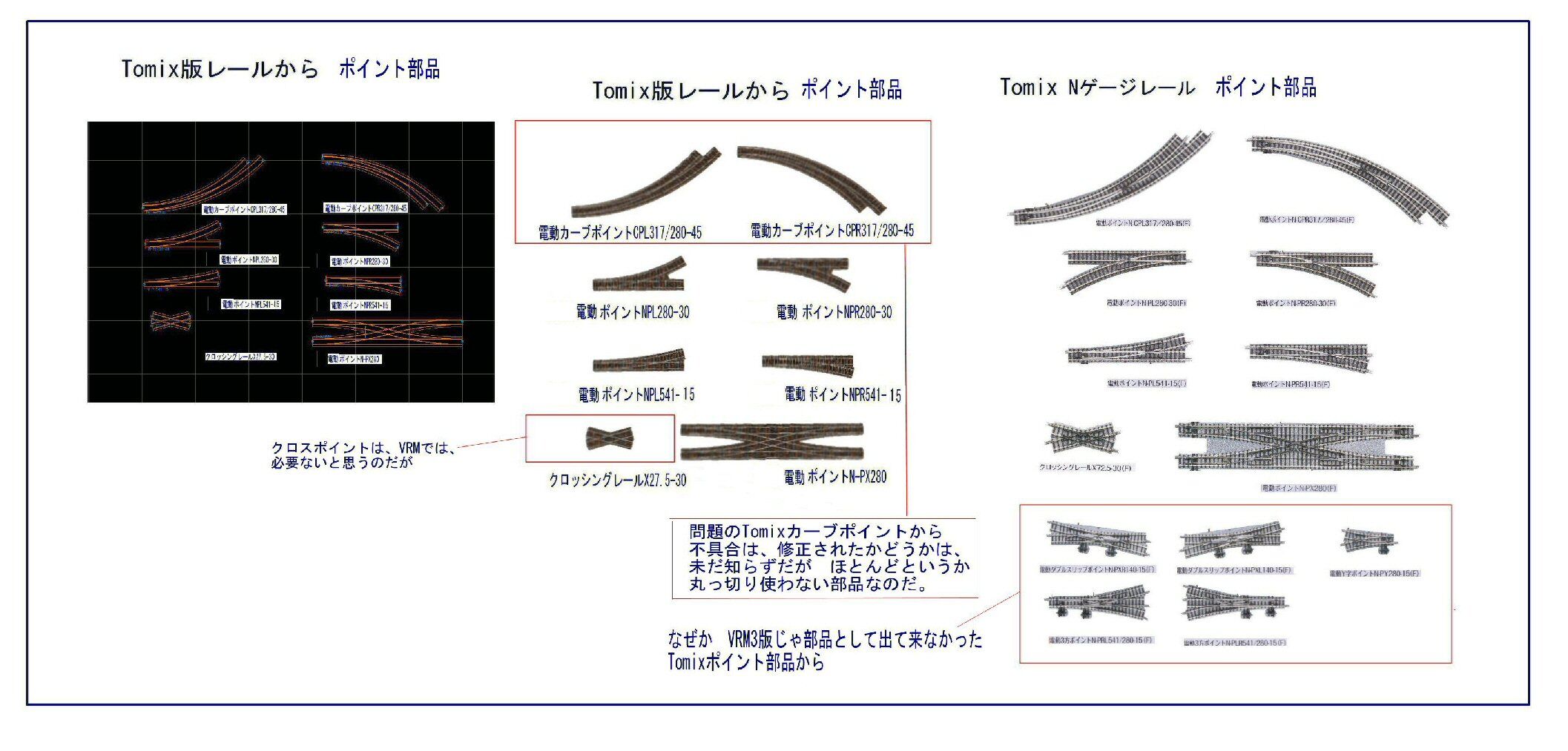 新VRM3★井戸端会議 : 電動3方ポイントを使用したレイアウトから