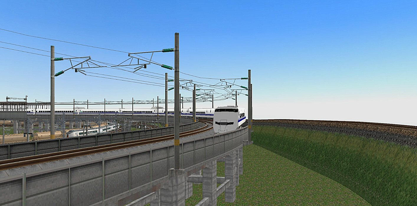 新VRM3★井戸端会議 : 300系3000番のぞみ16両編成VRM2版