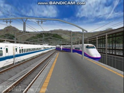 新VRM3★井戸端会議 : 仮想東北本線越河駅レイアウト129-E2系