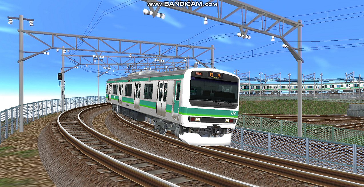 新VRM3★井戸端会議 : E231系常磐線エメラルド色帯から